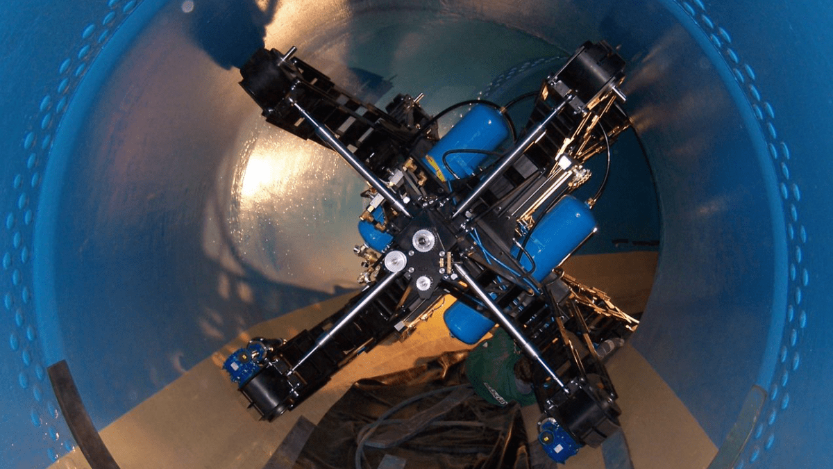 Robotic Aquamiller and Pipe Cleaning Technologies